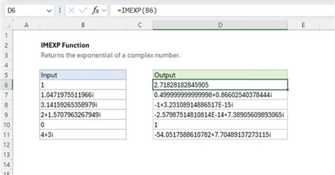 Excel Imexp Function Exceljet