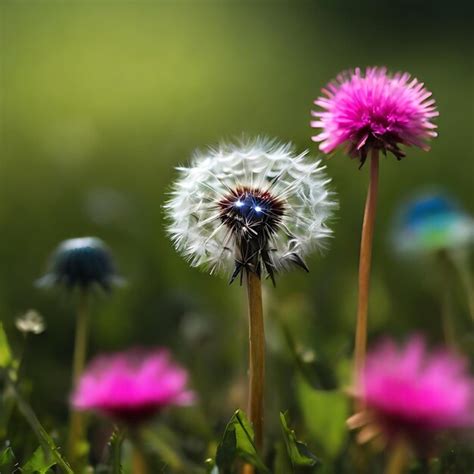Premium Photo Float And Flutter Around Adding A Touch Of Magic To The Scene Ai