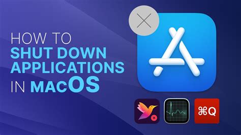 How To Shut Down Applications In Macos The Easy Way