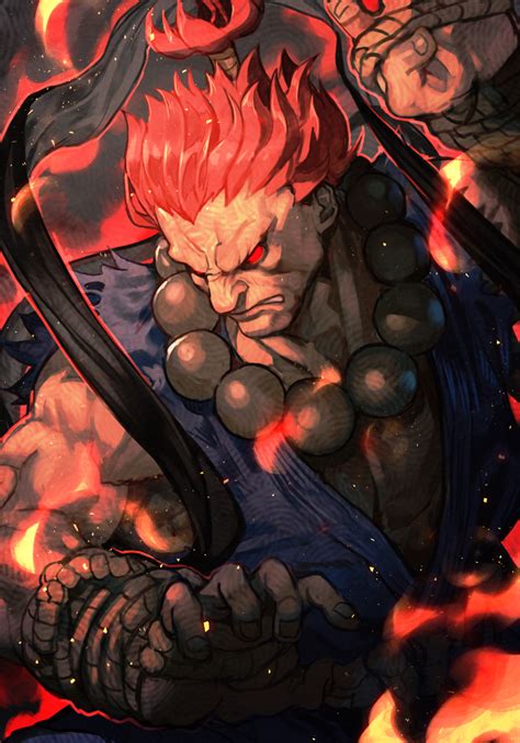 Akuma Street Fighter Drawn By Hungry Clicker Danbooru