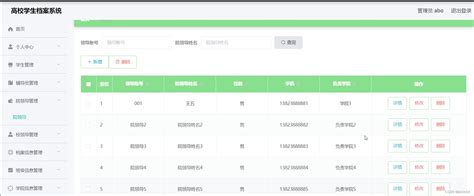 java php node js python高校学生档案系统【2024年毕设】 csdn博客