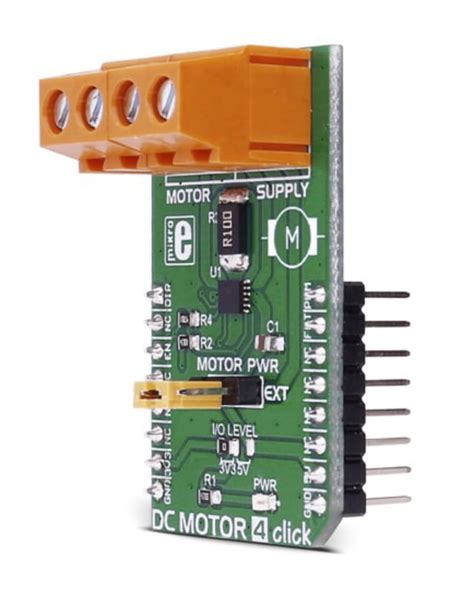 Mikroe 2221 Mikroelektronika Mikroelektronika Dc Motor 4 Click 168 2983 Rs