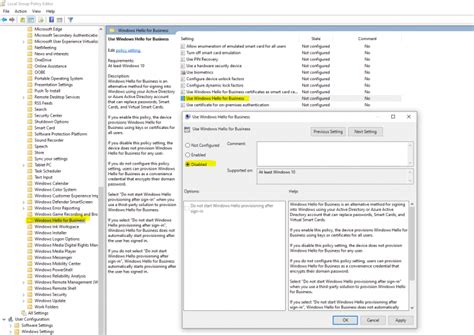 Disable Mandatory Windows Hello For Business Prompt On Azure AD Joined Devices Matrixpost Net