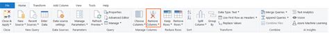 How To Remove Unwanted Columns In Power Query Editor Go Analytics