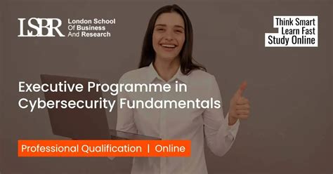 Executive Programme In Cybersecurity Fundamentals