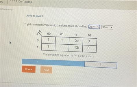 To Yieid A Minimized Circuit The Dont Cares Should