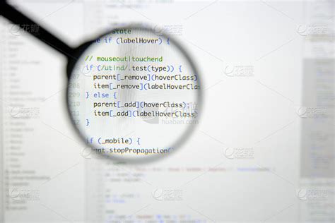 真正的java脚本代码开发屏幕。编程工作流抽象算法概念。java脚本和html代码的特写。
