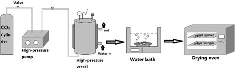 schematic diagram of batch foaming process download scientific diagram