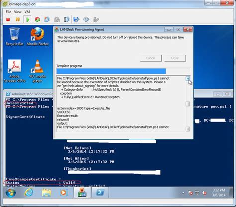 run powershell script after domain join with provisioning