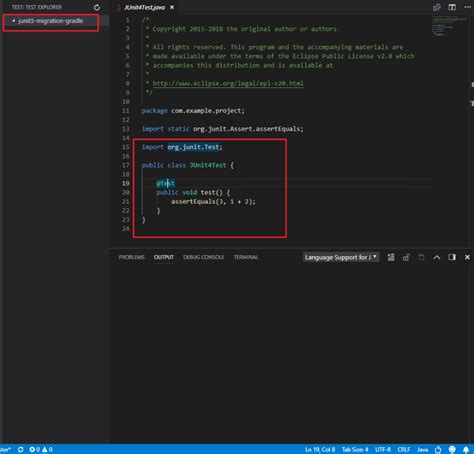 Unable To Load All Tests For Gradle Project Issue Microsoft Vscode Java Test GitHub