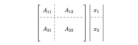 Typesetting Of Matrices With Multi Row And Column Entries Tex Latex