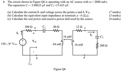 Solved The Circuit Shown In Figure Q Is Operating With Chegg Com