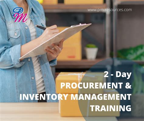 Procurement And Inventory Management Training Pm Eschool