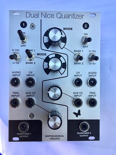 Barton Music Dual Nice Quantizer For Eurorack Format Modular Reverb