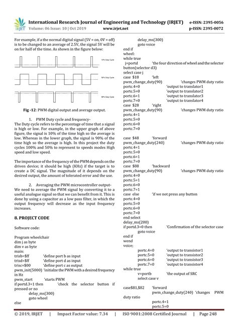 Irjet Advanced Voice Operating Wheelchair Using Arduino Pdf