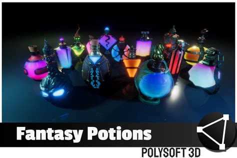 Fantasypotions 3d Props Unity Asset Store