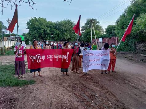 ယင်းမာပင် မြောက်ပိုင်း ရွာပေါင်းစုံ သပိတ် စစ်ကြောင်း ဖက်ဆစ် စစ်တပ် တော