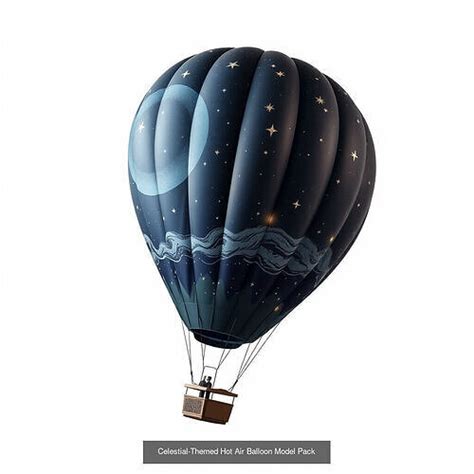 3d Model Collection Diverse Balloon Models Pack Vr Ar Low Poly