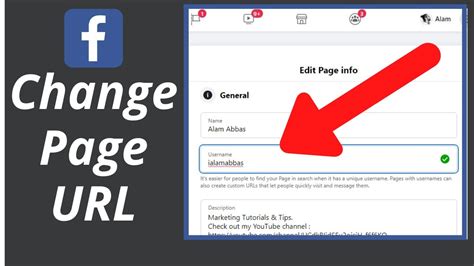 How To Change Facebook Page URL In 2021 | Facebook Custom URL | Facebook Page URL - YouTube