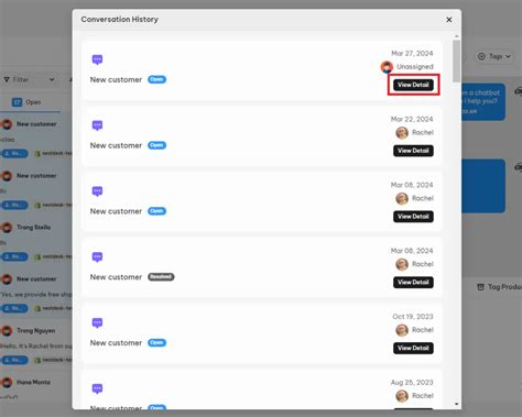 How To View Conversation History Nestdesk Help Center