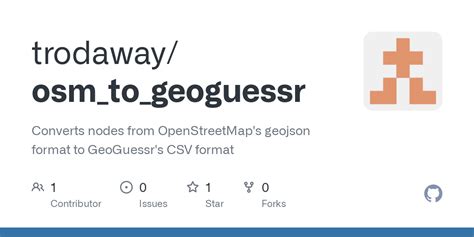 GitHub Trodaway Osm To Geoguessr Converts Nodes From OpenStreetMap S Geojson Format To