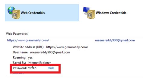 Tricks To View Saved Passwords On Windows 10 Internet Explorer 2021