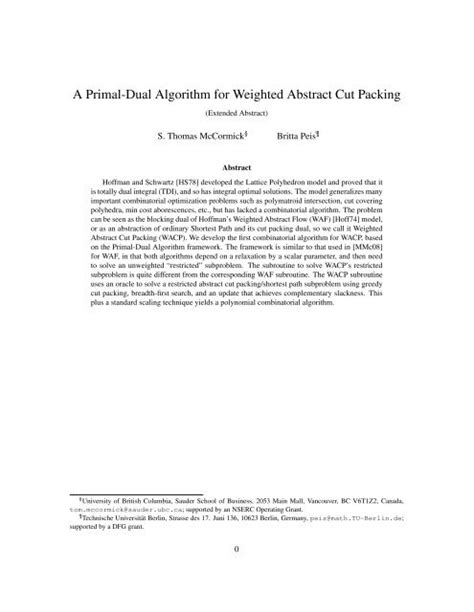 A Primal Dual Algorithm For Weighted Abstract Cut Packing