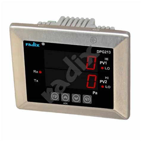 Radix Differential Pressure Indicator With 4 20 Ma Current Output At