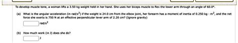 solved awhat is the angular acceleration in rad s if the weight is 24