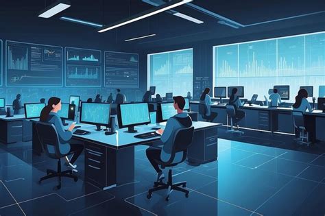 Premium Photo Illustrate A Scene With Students Using Ai Algorithms To