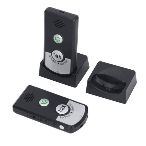 wireless voice intercom 2 pcs wireless intercom unit 2 way call