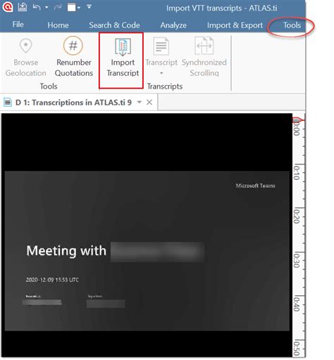importing automated transcripts in vtt and srt format atlas ti 22