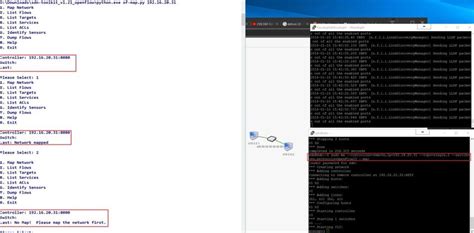33 sdn toolkit attempt to download flows from floodlight controller