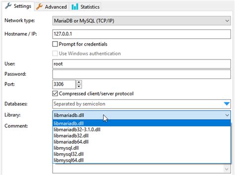 Separate MySQL From MariaDB Connection Types Issue 677 HeidiSQL HeidiSQL GitHub