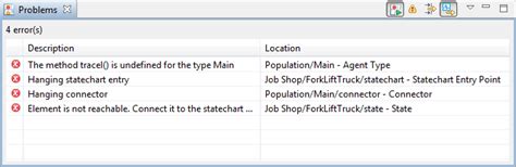 Checking Model Syntax Anylogic Help