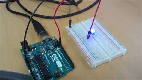 Arduino Uno LED 깜박이기 YouTube