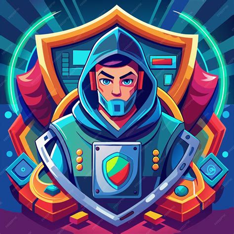 Cybersecurity Vector Design Premium Ai Generated Vector