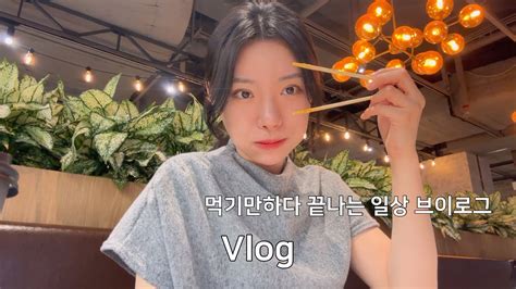 Vlog 먹고 먹고 또먹는 먹방브이로그🐷불날개 빕스 밀키트 애호박찌개 쿠팡 냉동치킨 추천 Youtube