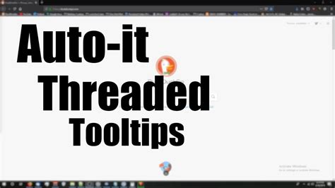Autoit Multi Threading Tooltips