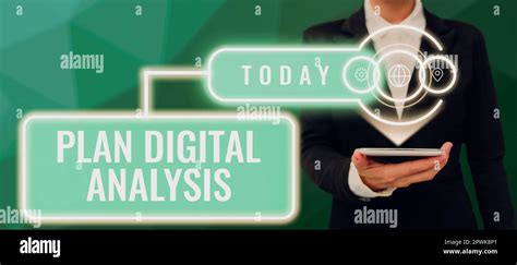 Text Caption Presenting Plan Digital Analysis Business Idea Analysis