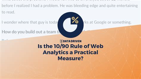 Is The 1090 Rule Of Web Analytics A Practical Measure