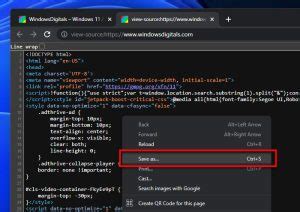 Downloading HTML From A Website