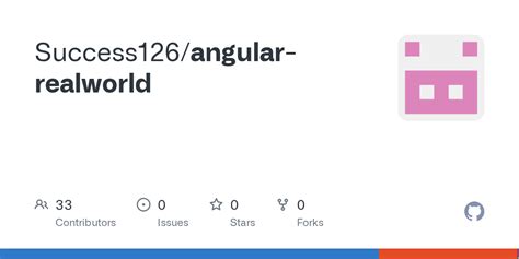 Github Success126angular Realworld
