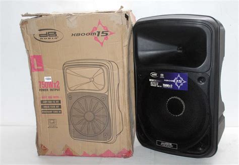 Db Audio Professional Loud Speaker Xboom 15 2 Units Db Audio Professional Loud Speaker Xboom