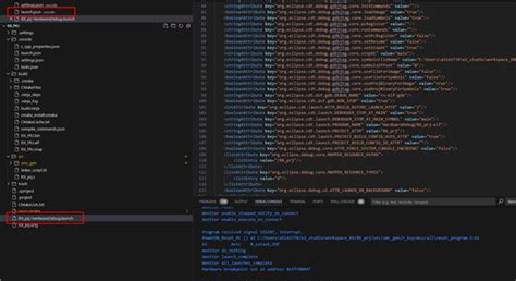 vs code debug session not starting because of id code forum rx mcu