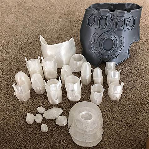 Thanos Infinity Gauntlet 3d Print Model By 3dprintmodel91