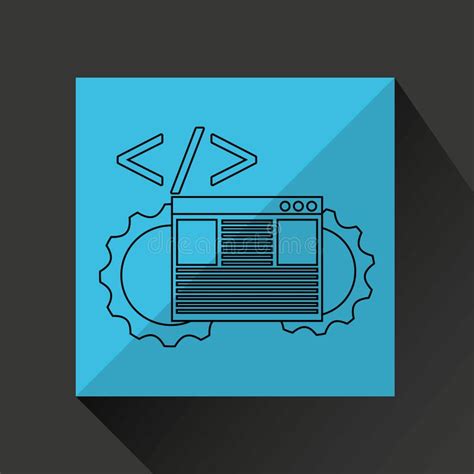 Dise O De Programaci N Del Lenguaje Stock De Ilustraci N Ilustraci N De Concepto Estudio