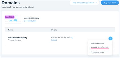 Wm Store How To Create A Cname Record For Wix
