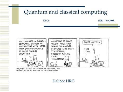 ppt quantum and classical computing powerpoint presentation free