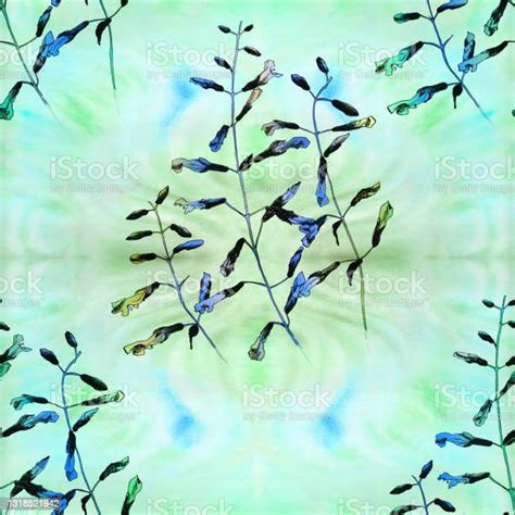 잎 수채화 배경에 장식 조성 플로럴 모티브 매끄러운 패턴 인쇄된 자료 표지판 품목 웹사이트 지도 포스터 엽서 포장을 사용하십시오 0명에 대한 스톡 벡터 아트 및 기타 이미지